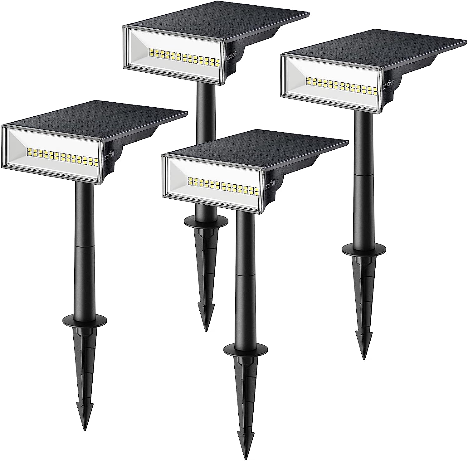 Solar Lights Outdoor,Solar Spot Lights Outdoor,6500K Daylight Solar ...