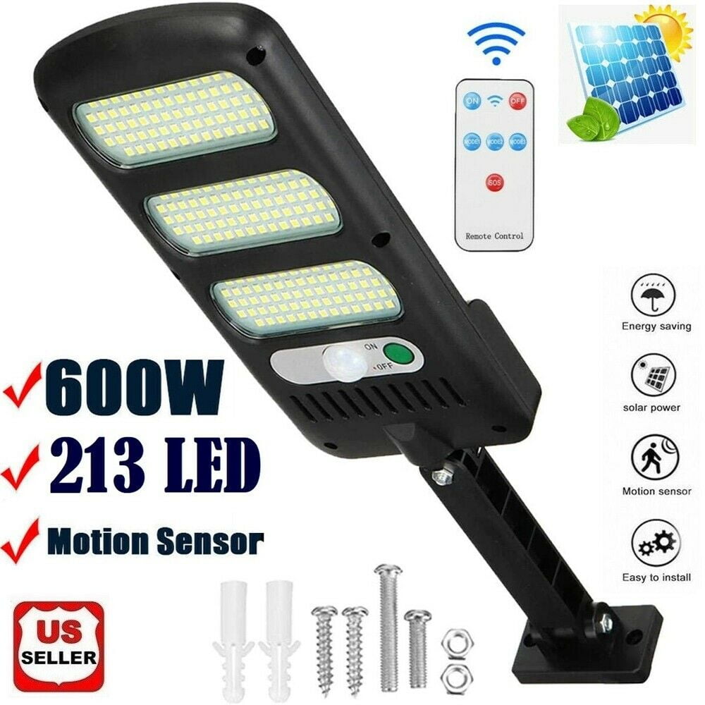 Solar Lights Outdoor, Super Bright LED Solar Powered Street Lights ...