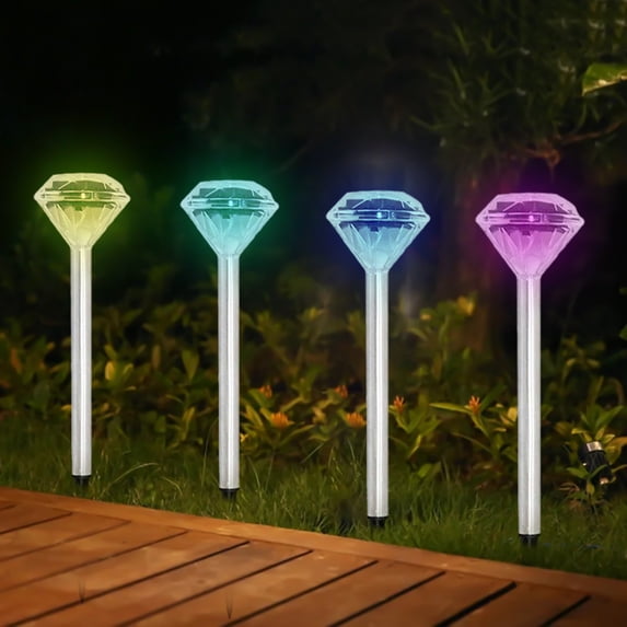 Solar Lights Outdoor , Water-Resitant, LED Lighting Solar Powered ...