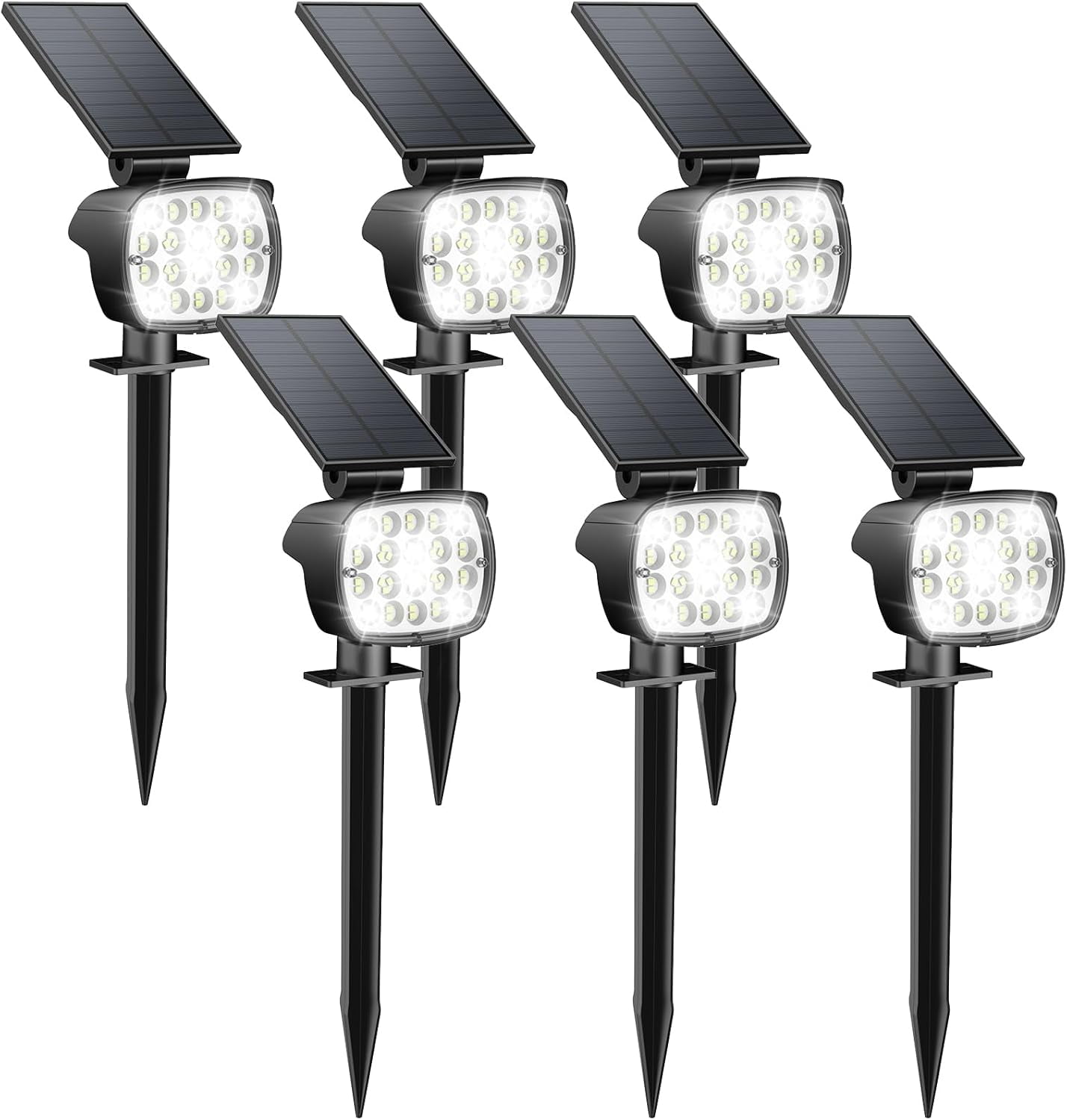 Solar Lights Outdoor Waterproof - 2025 Upgrade 3 Level Ultra Bright ...