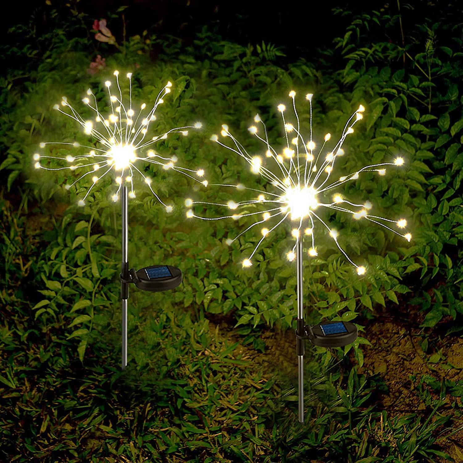 Solar Lights Outdoor Waterproof: Garden Light Solar Powered for Yard ...