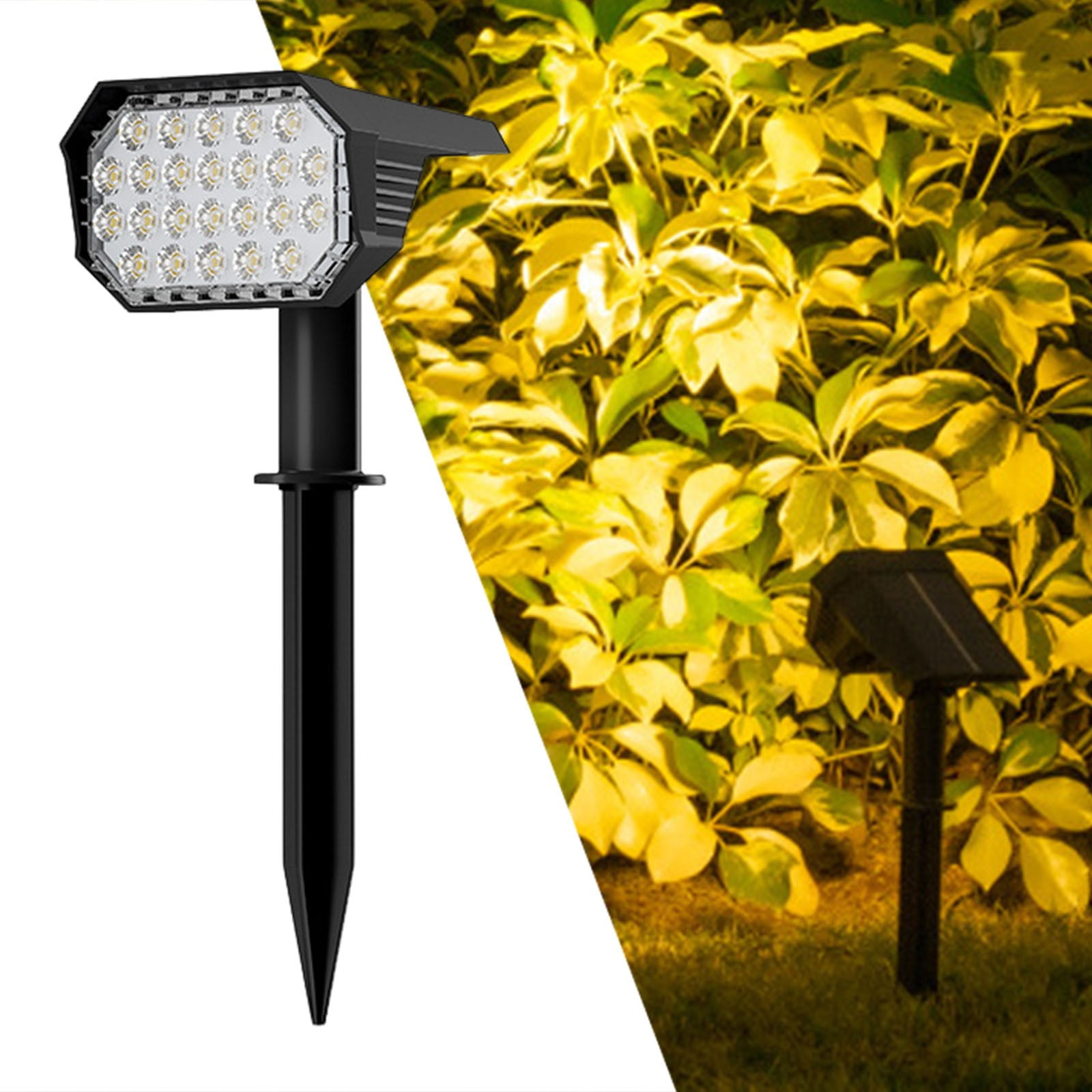 Solar Lights Outdoor Waterproof: IP65 Led Spot Light Decorations for ...