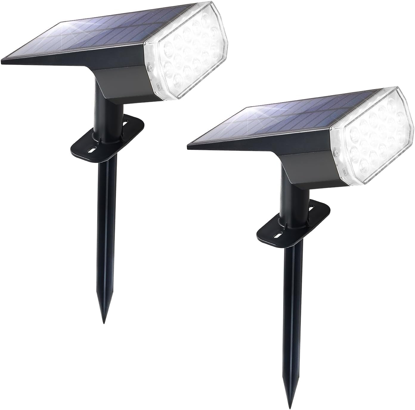 Solar Lights Outdoor Waterproof: IP65 Led Spot Light Decorations for ...