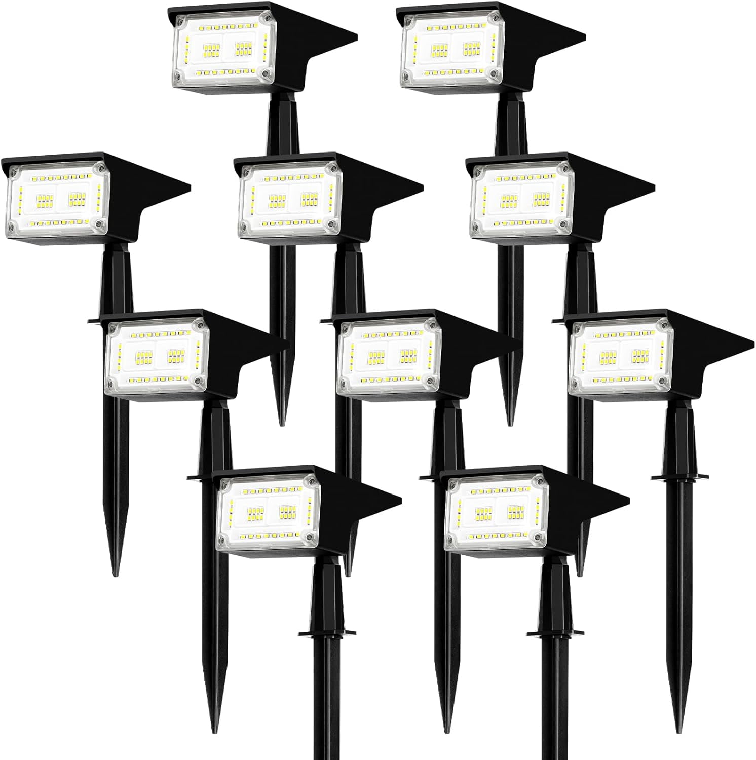Solar Lights Outdoor Waterproof IP65, Solar Spot Lights 40 LED 4 ...