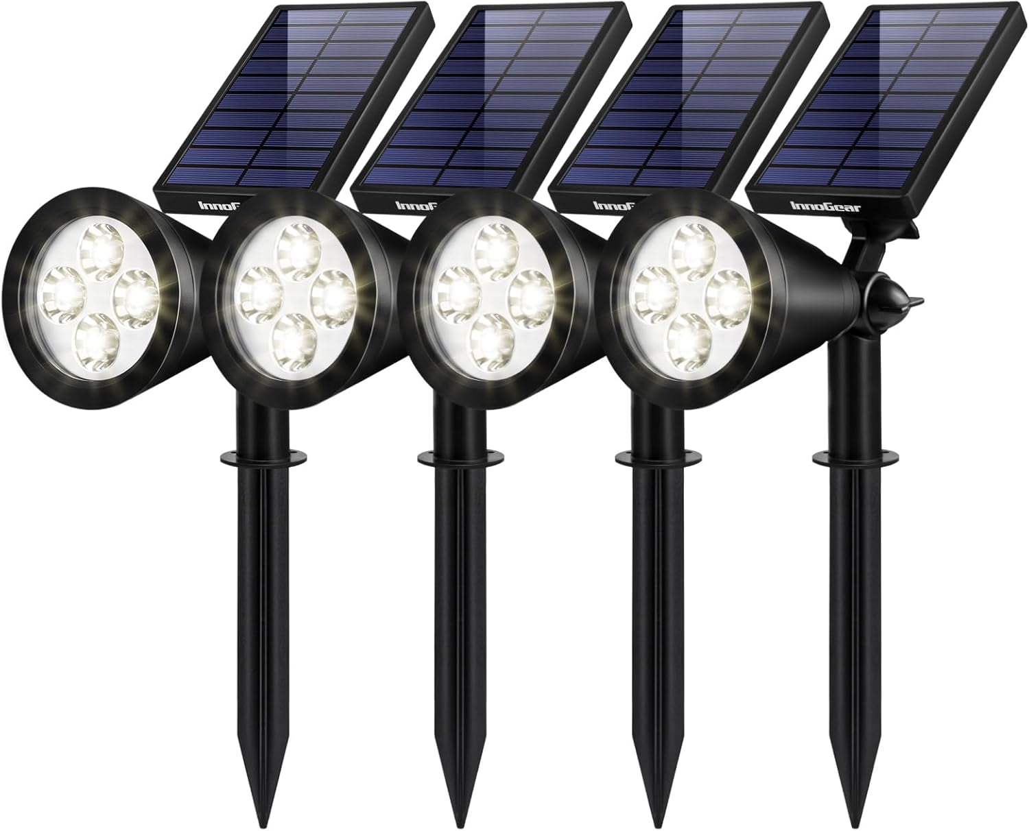 Solar Lights Outdoor Waterproof Solar Garden Light for Outside Yard ...