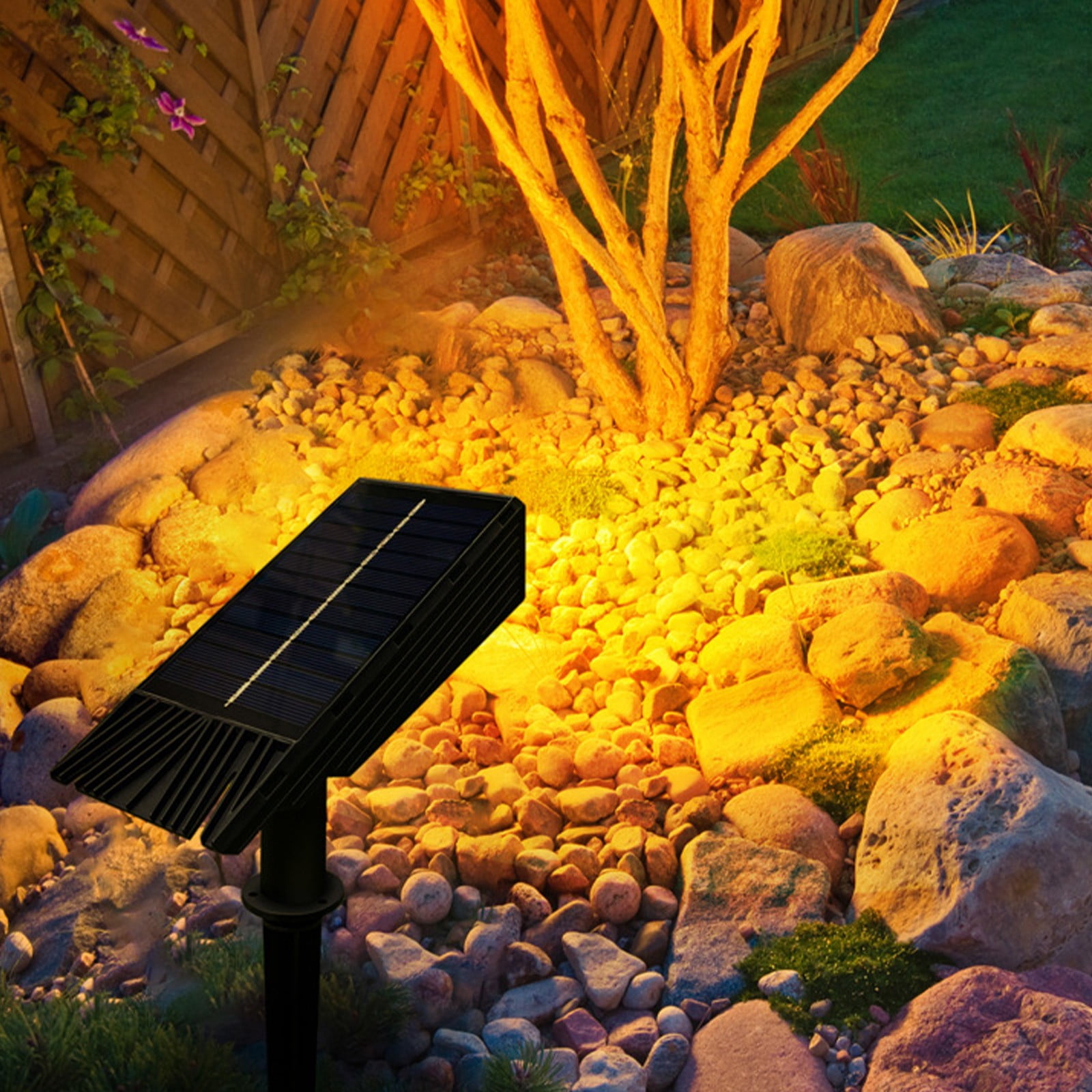 Solar Lights Outdoor Waterproof, Solar Powered Landscape Lights, Motion ...