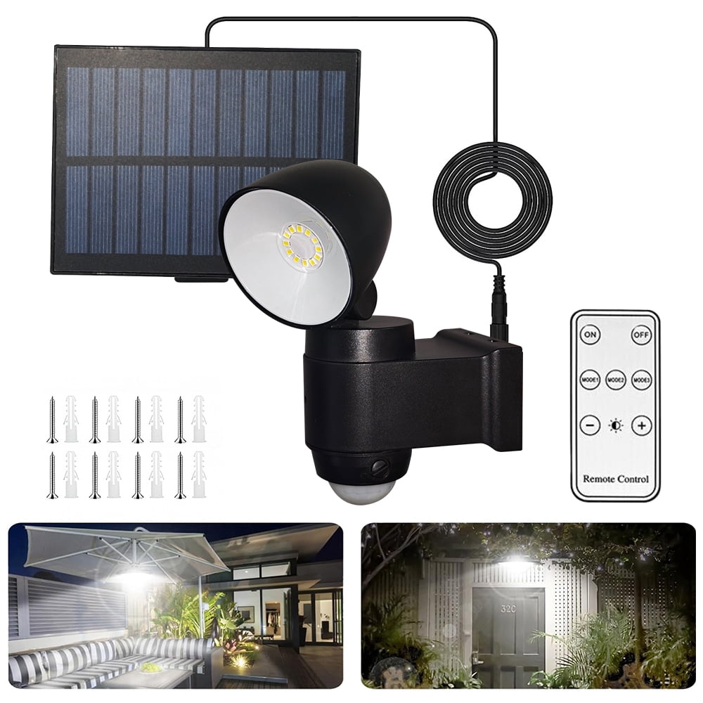 Solar Lights Outdoor with Motion Sensor, Waterproof Solar Spot Lights ...