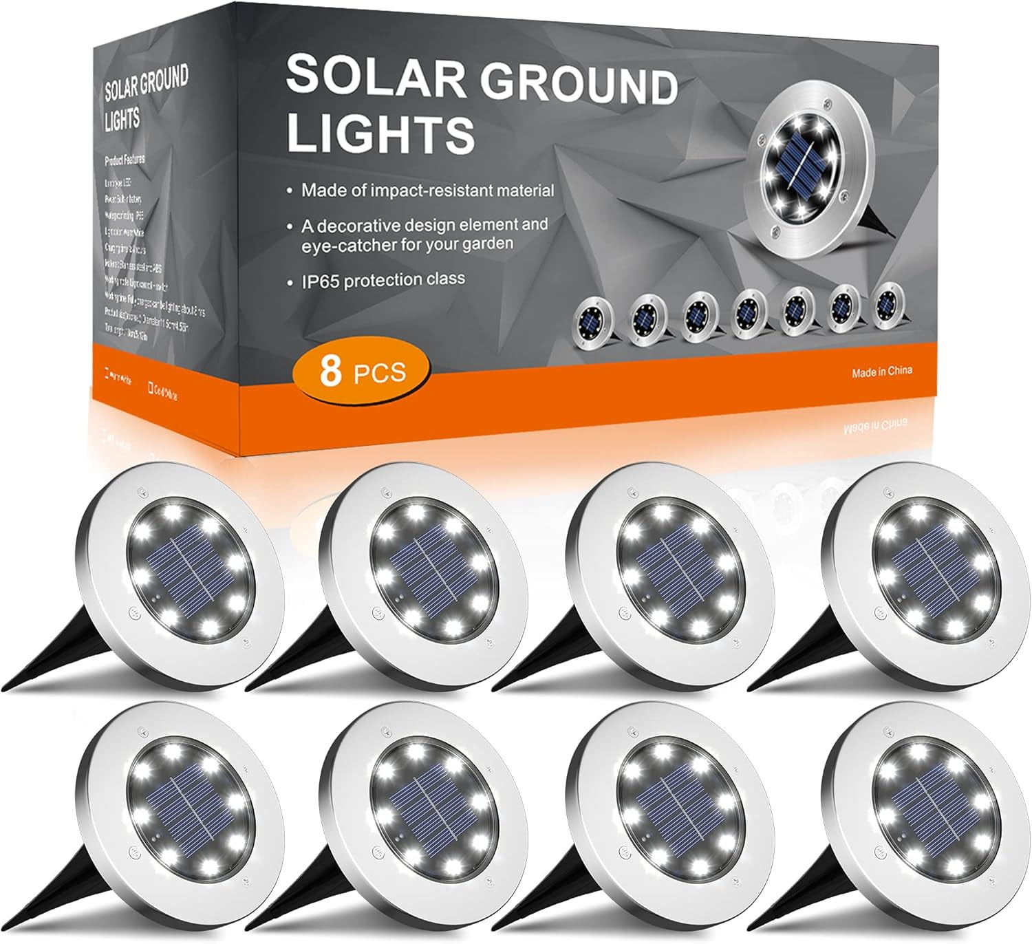 Solar Lights for Outside,12 Pack Solar Lights Outdoor Waterproof, Solar ...