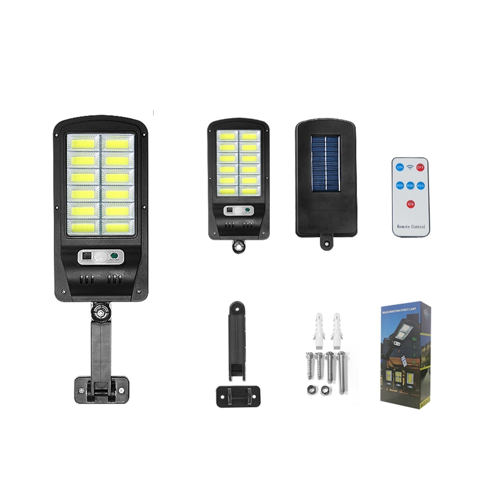 Solar Lights, Powerful 5000 Lumens Solar Street Lights Outdoor 3000W ...
