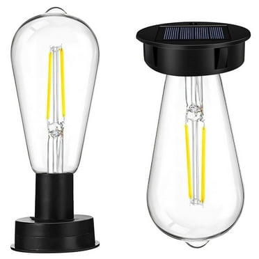 2-Pack Solar Light Replacement Top - Solar Panel Shade Light, Lantern ...