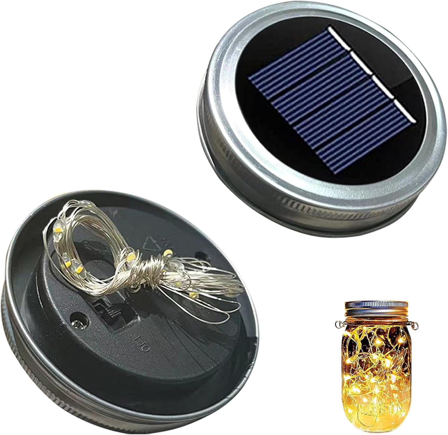 Solar Lights Replacement Top Parts for Outdoor Solar Watering Can ...