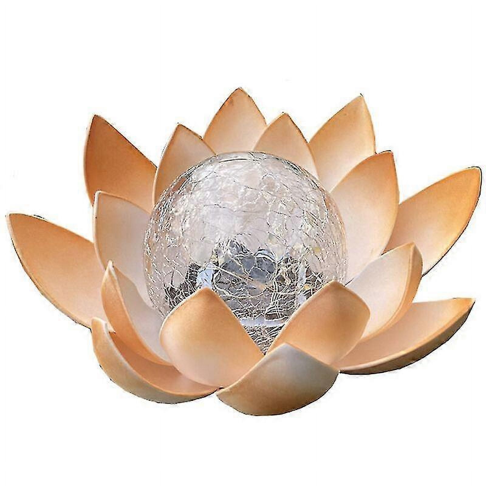 Solar Lotus Flower Light - Solar Powered Led Flower Light - Eco ...