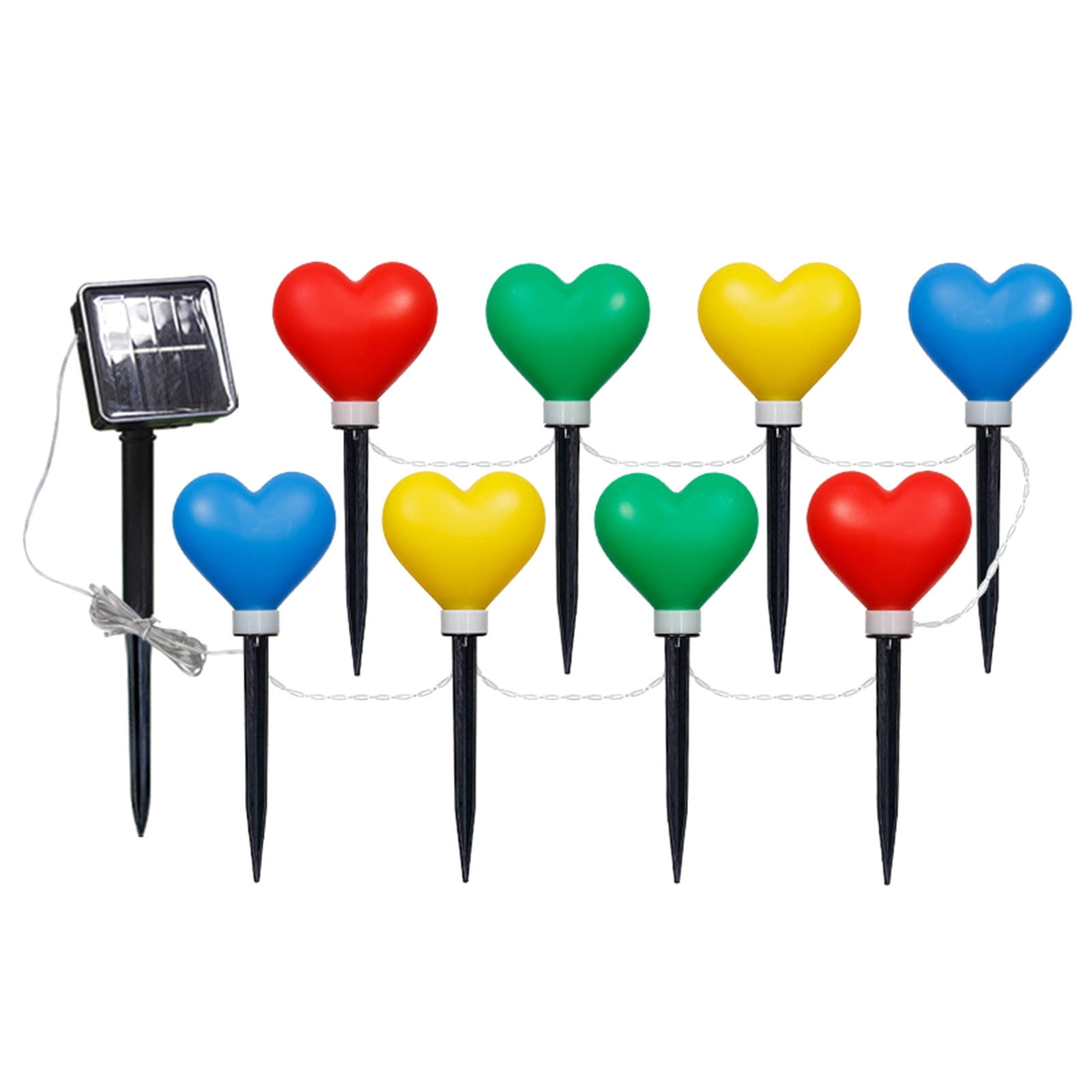 Solar Love Lighting, Outdoor Lighting, Love LED Luminescence, Courtyard ...