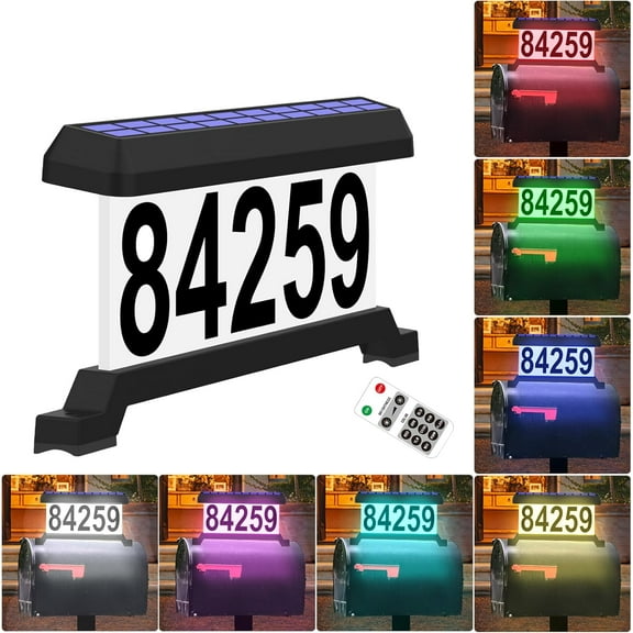 Solar Mailbox Light