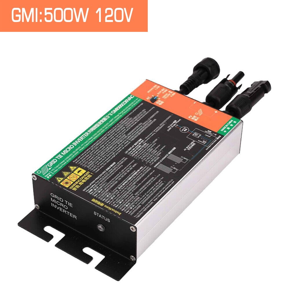 Solar Microinverter Pure Sine MPPT Grid Tie DC18-50V Wave Inverter ...