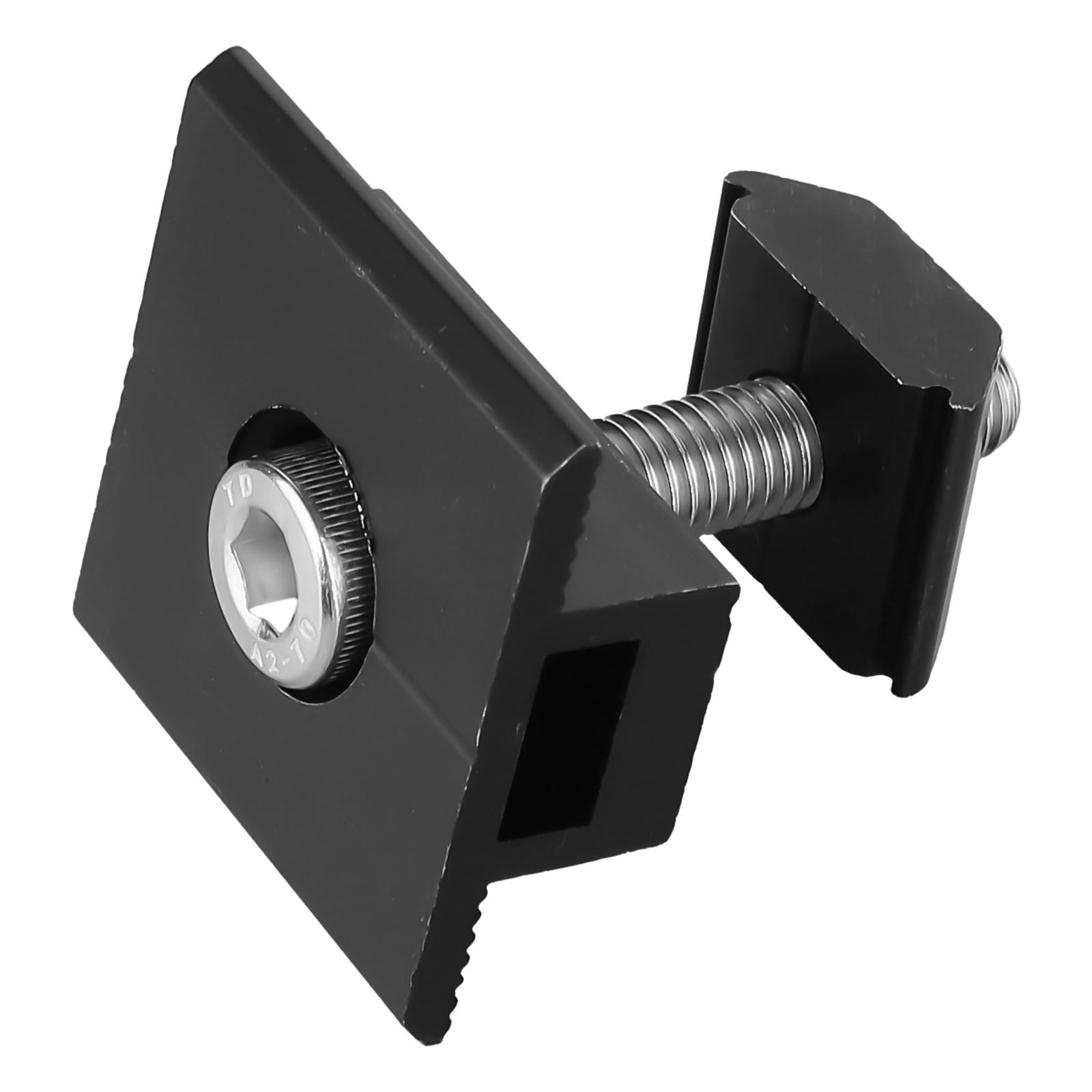 Solar Module Mounting End Clamp Center Clamp Adjustable Black 30Mm/35Mm ...