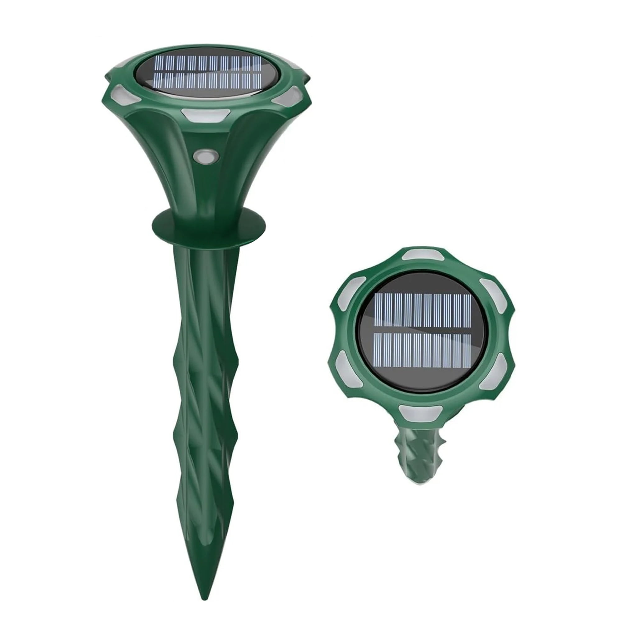 Solar Mole Repellent Ultrasonic 2 Pack, Mole Repellent for Lawns, with ...