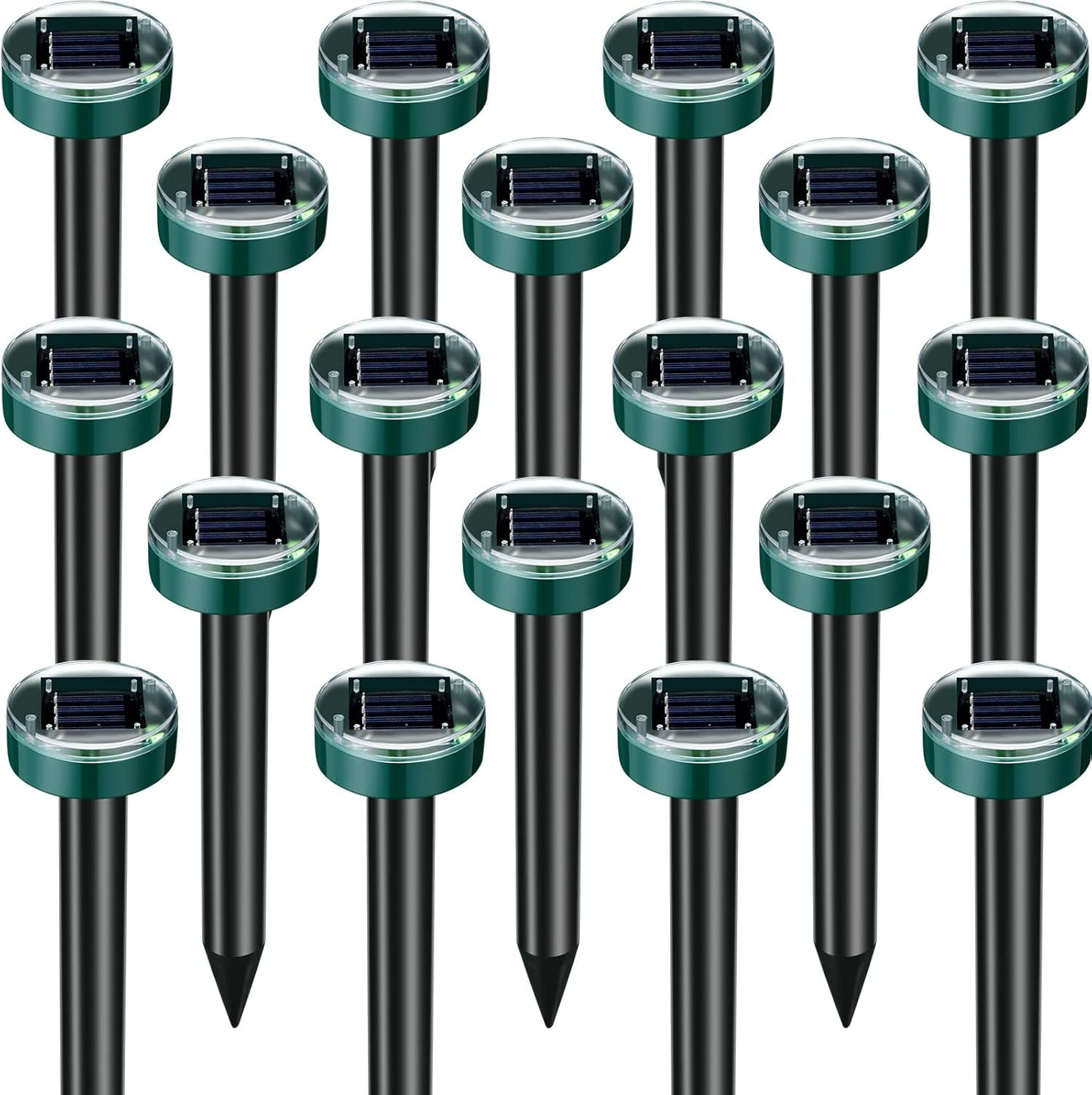 Solar Mole Repellent Ultrasonic Mole Repellent Solar Powered Outdoor ...