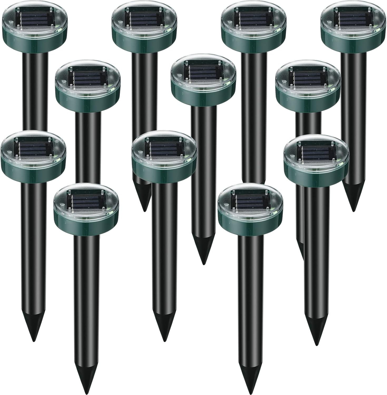 Solar Mole Repellent Ultrasonic Mole Repellent Solar Powered Outdoor ...