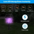 Solar Mosquito Zapper 4-Pack – UV Bug Light with Auto On/Off ...