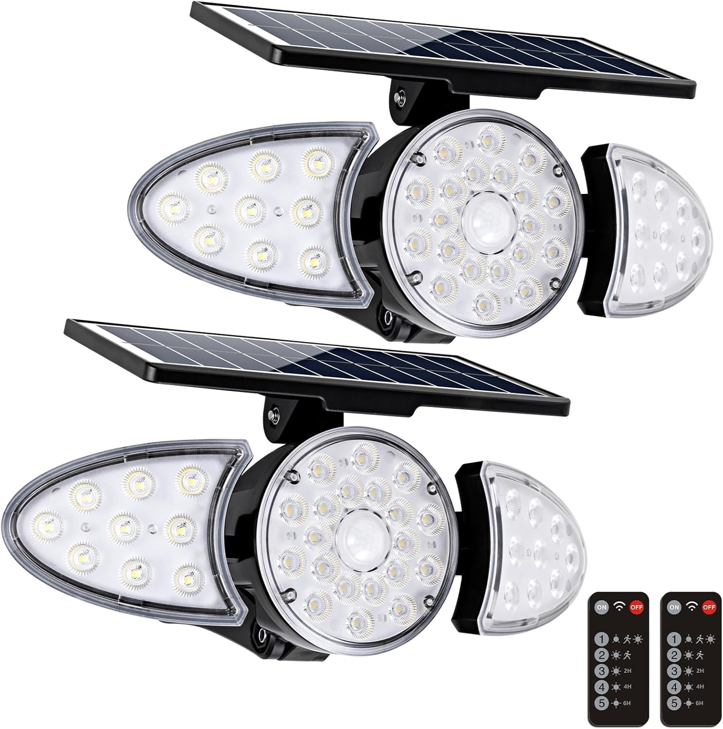 Solar Motion Lights Outdoor | Remote Control Brightest Solar Flood ...