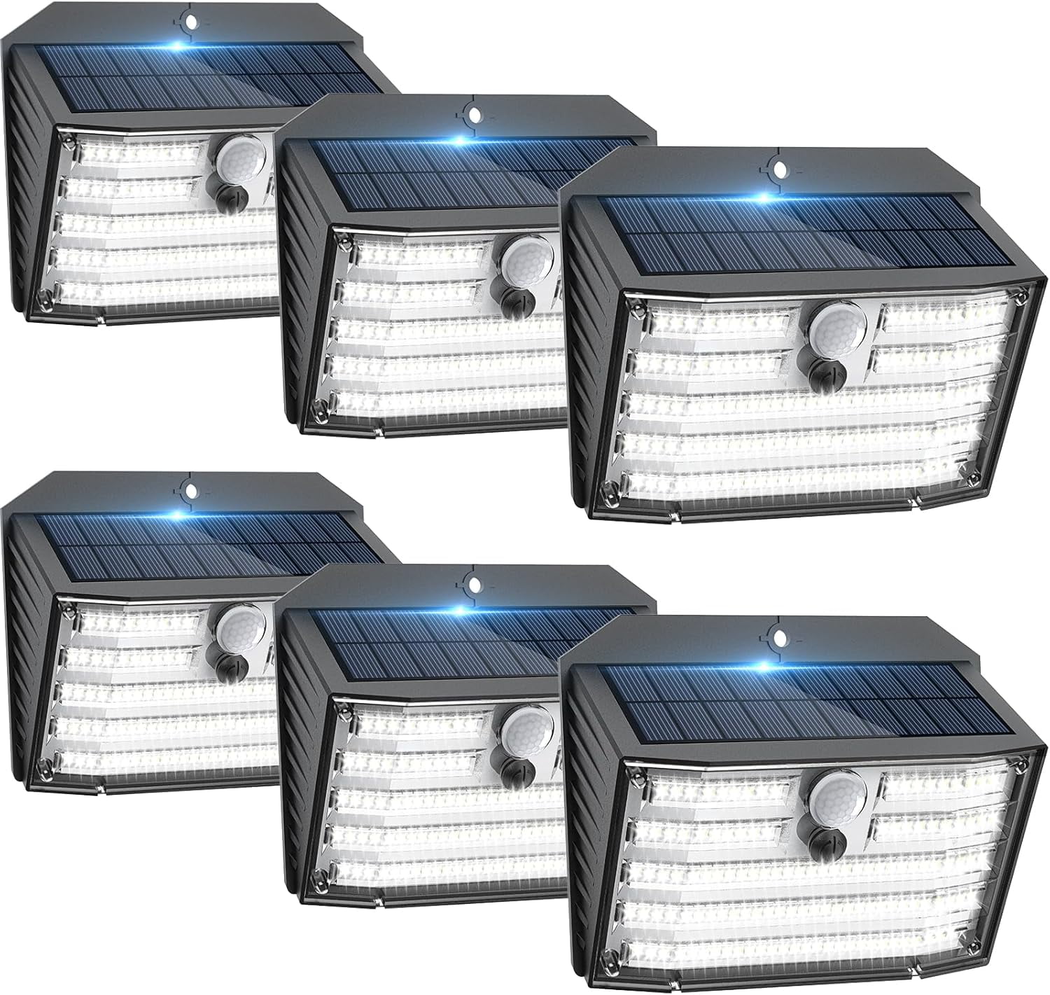 Solar Motion Lights Outdoor, Ultra Bright Fence with Seor, IP65 ...