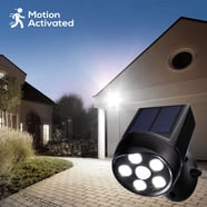 TKOOFN 4 Pack Solar Power Indoor Outdoor CCTV Fake Dummy Dome Security ...