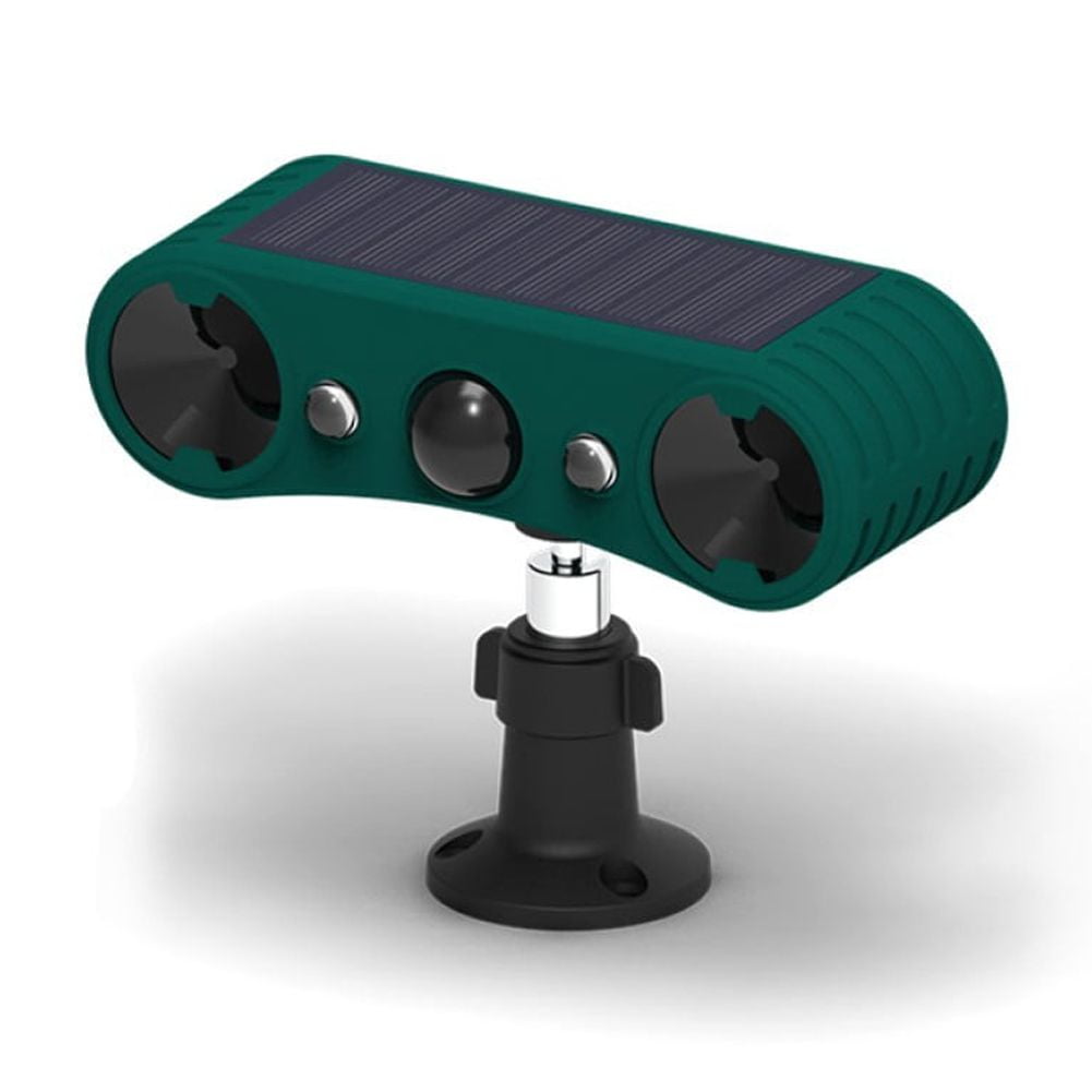 Solar Motion Sensor Alarm Indoor And Outdoor Animal Repellent Alarm ...