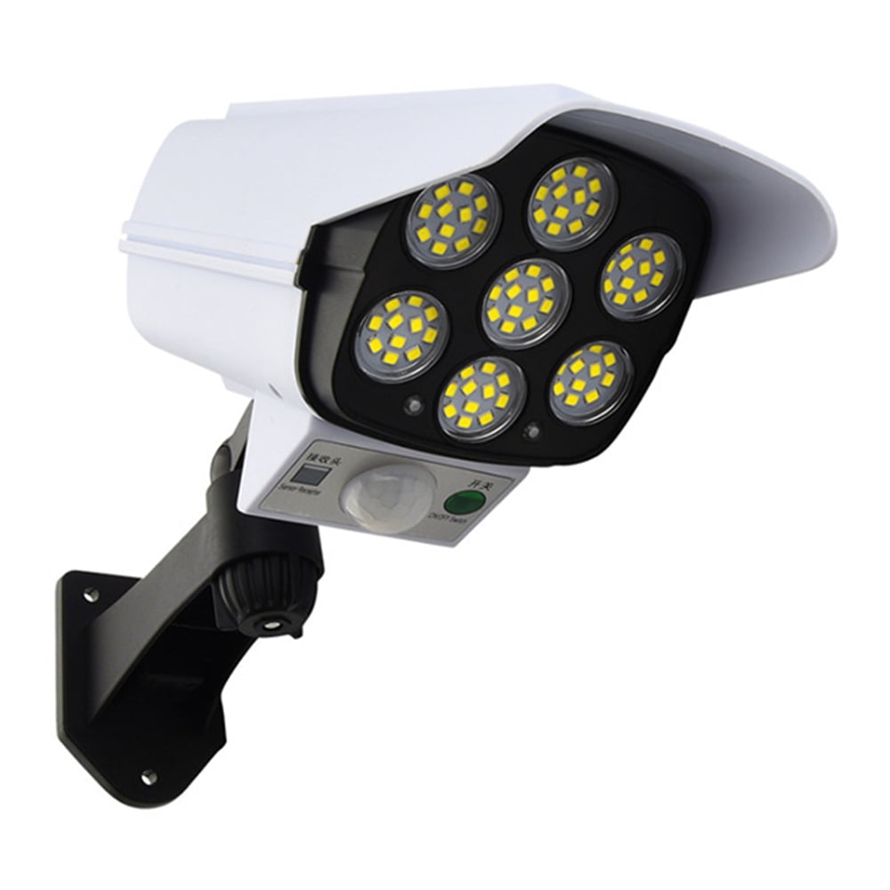 Solar Motion Sensor Light Outdoor 77 Led Solar Security Light Fake ...