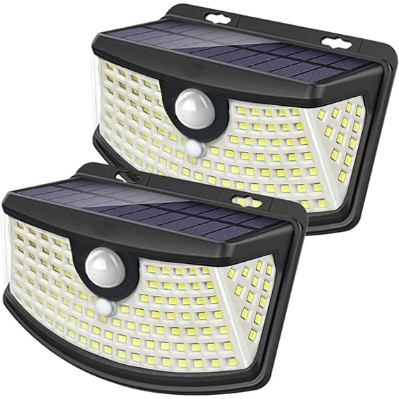 Solar Motion Sensor Lights 120 LEDs with Lights Reflector,270? Wide ...