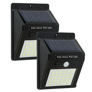 4 Pack Solar Wall Lights Outdoor,Waterproof Motion Sensor Tungsten ...