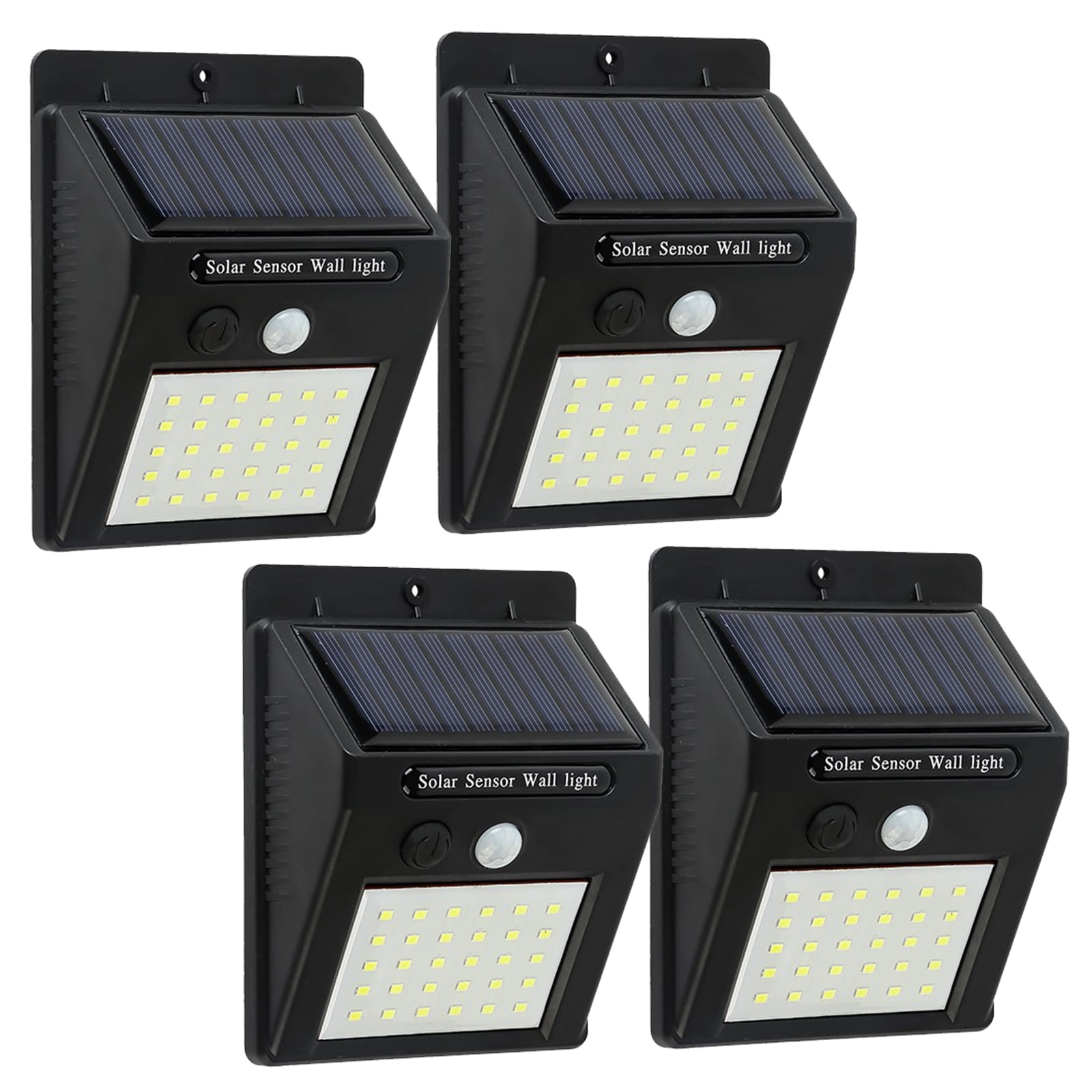 Solar Motion Sensor Lights,30 LEDs IP65 Waterproof Wireless Lights with ...
