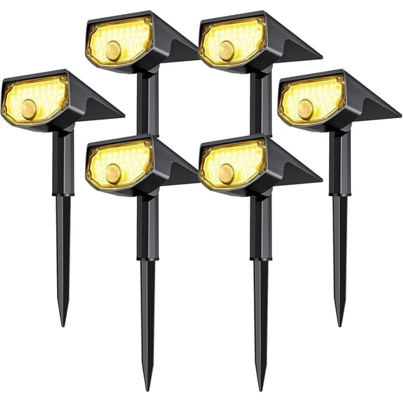 Solar Motion Sensor Outdoor Lights, Motion Sensor Spot Lights- 30 LED/3 ...