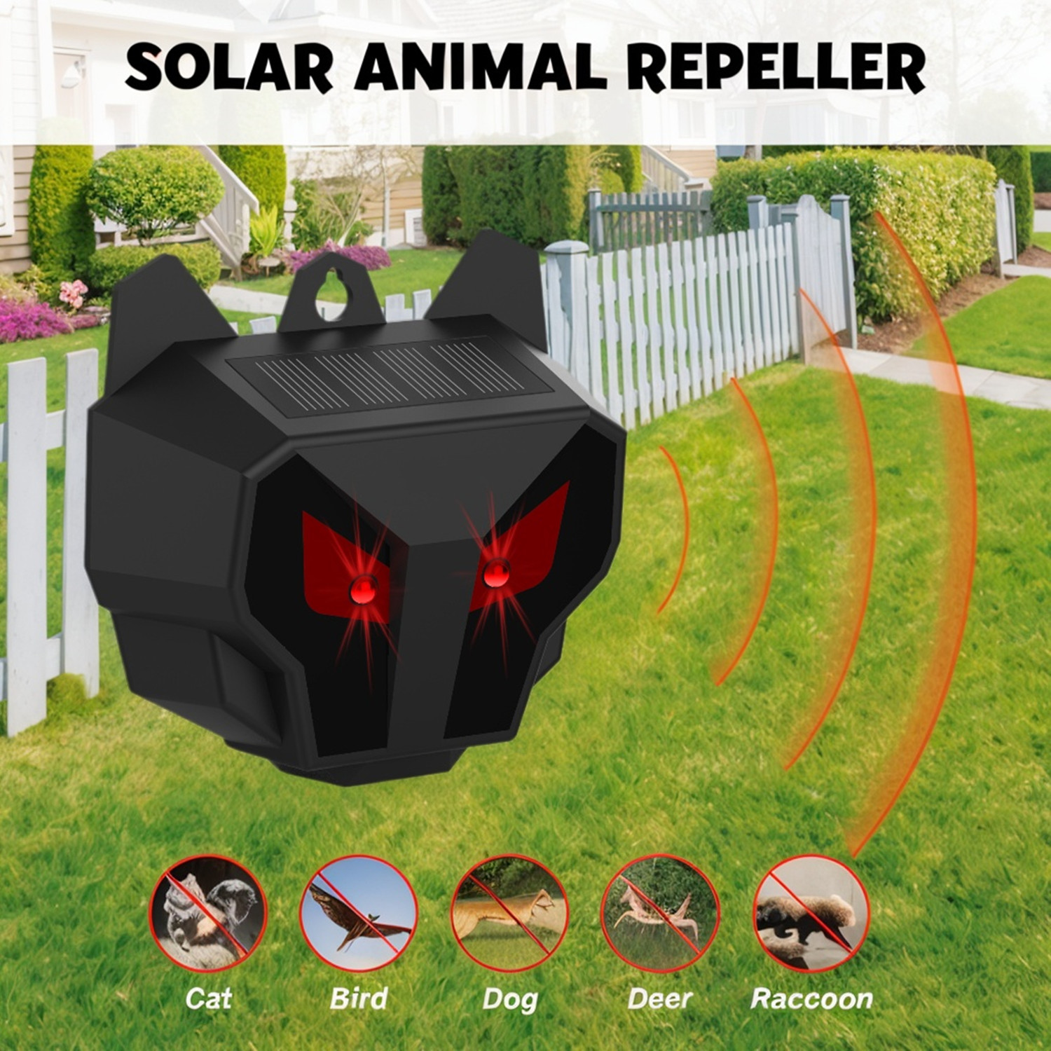 Bird B Gone MMRPSLR-1 Solar Powered Bird Repeller - Walmart.com