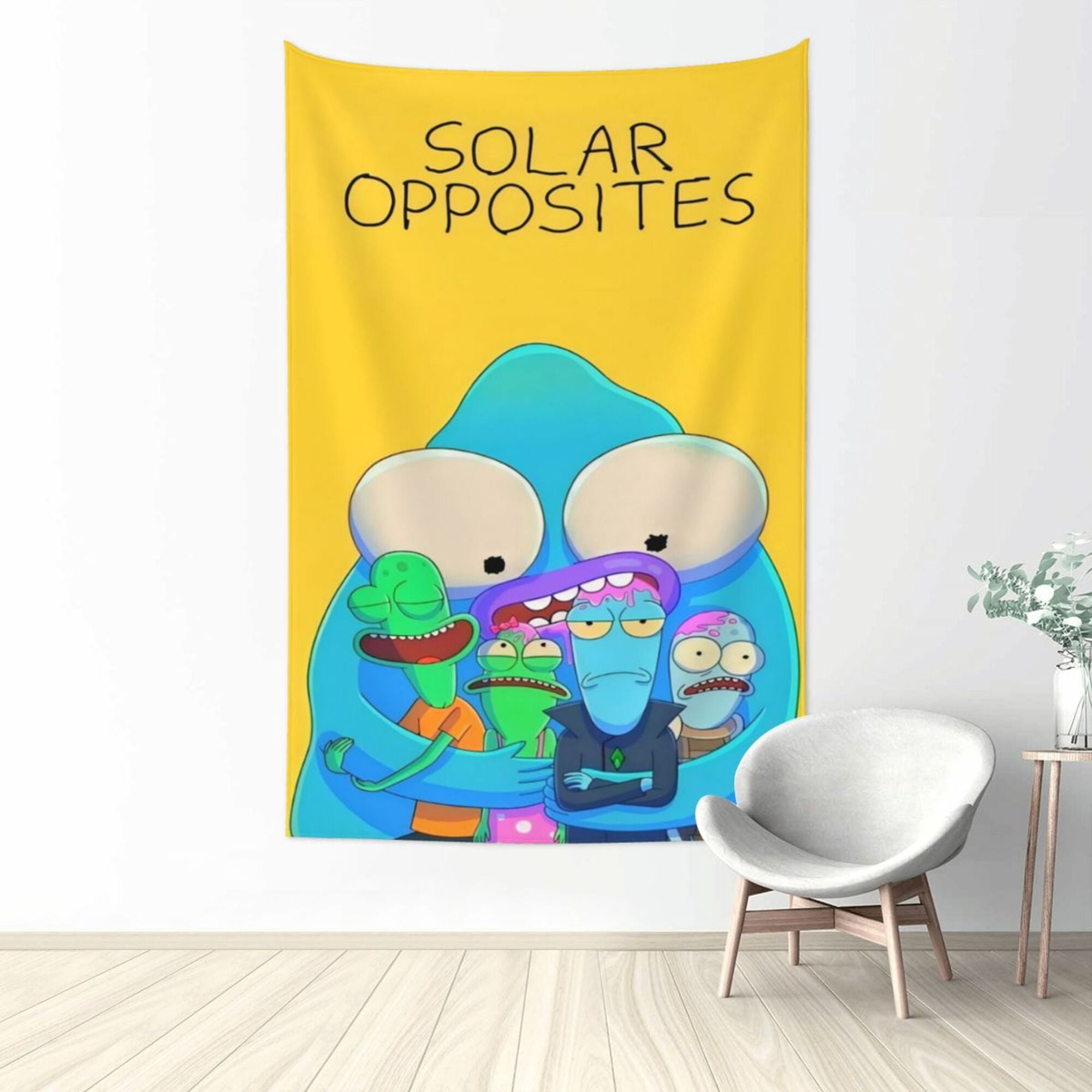 Solar Opposites Anima tapestry poster bedroom room decorated wall ...