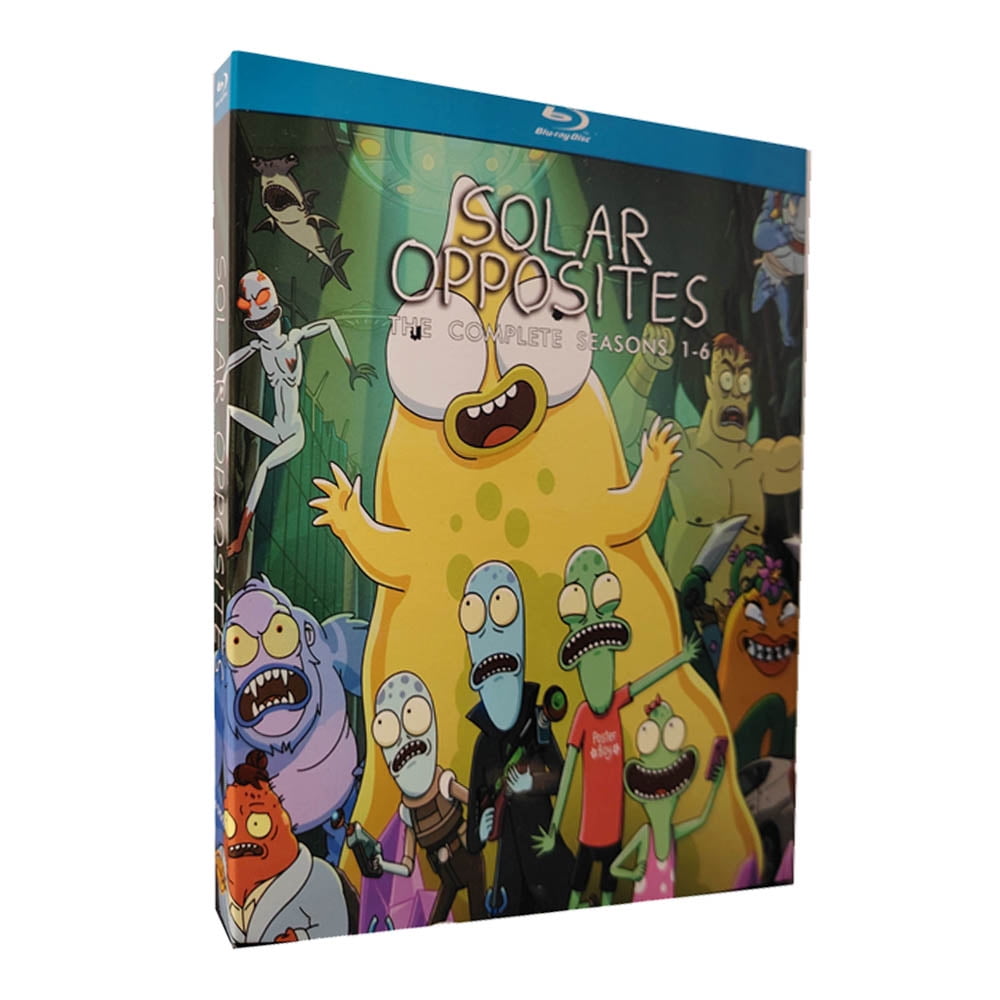 Solar Opposites Season 1-6 (2020-2025) Animation 6-Disc All Region New ...