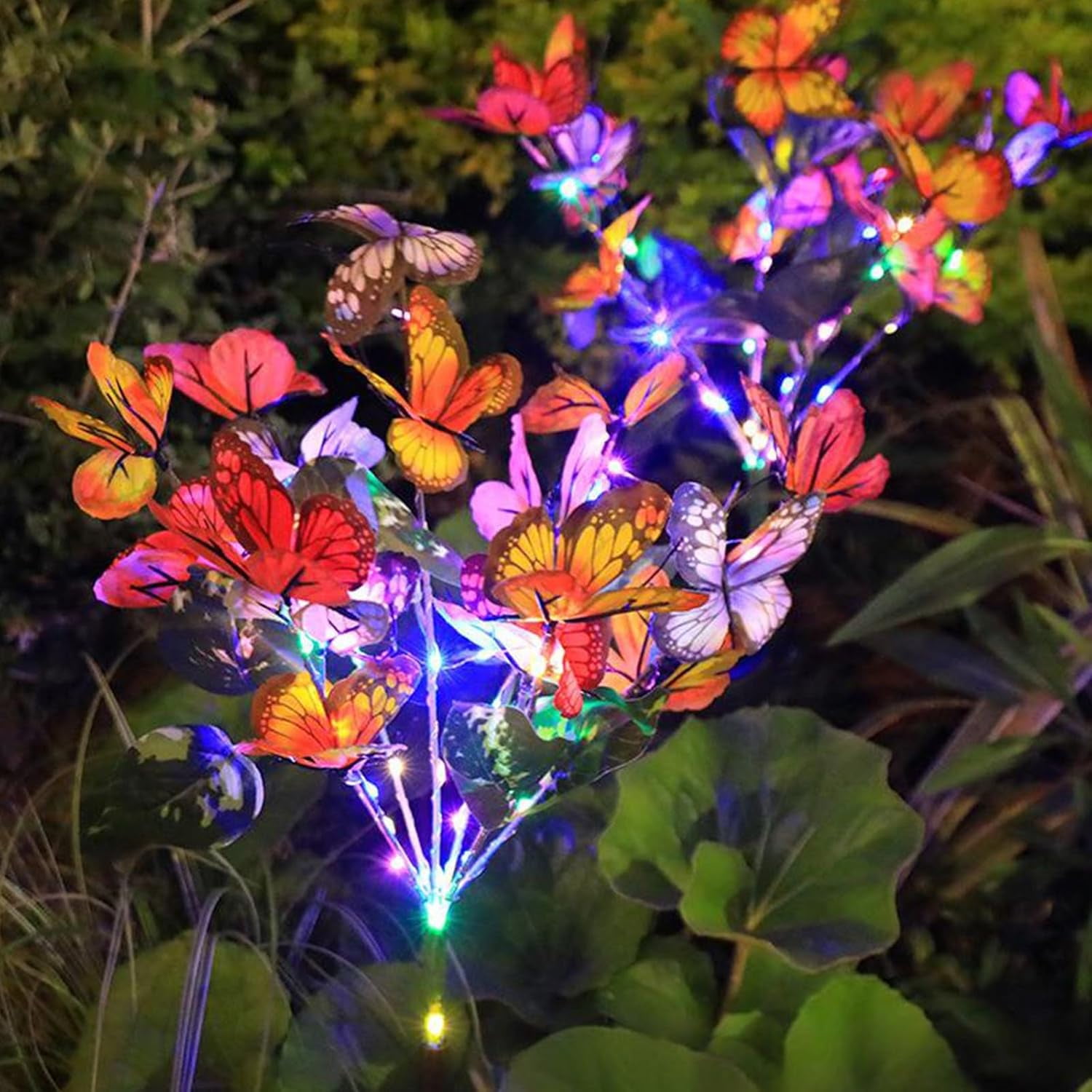 Solar Outdoor Butterfly Lights, Waterproof Garden Light, Upgraded LED ...