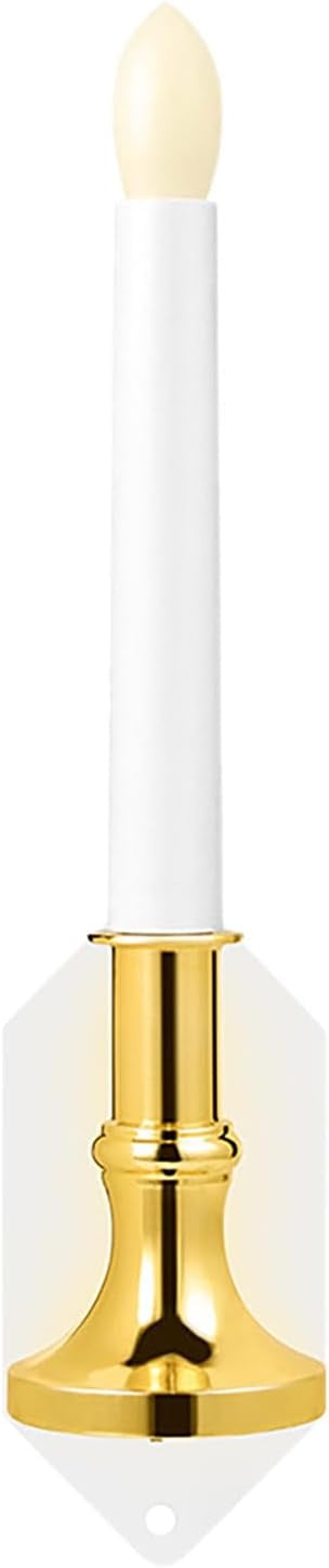 Solar Outdoor Candle Light, Water Proof Solar Powered Flickering Candle ...