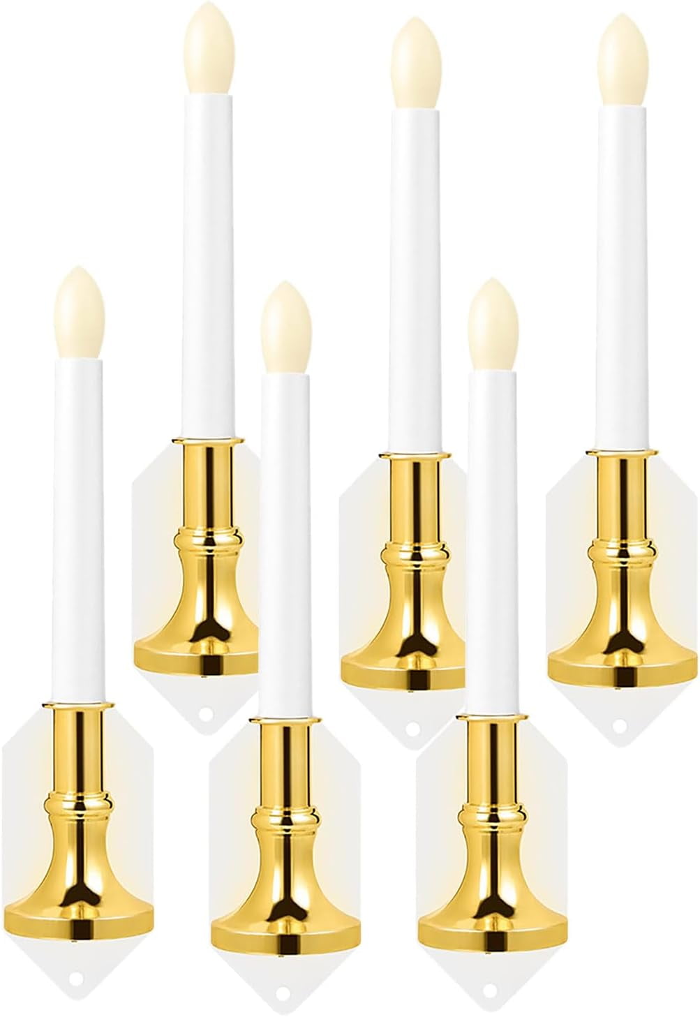 Solar Outdoor Candle Light, Water Proof Solar Powered Flickering Candle ...