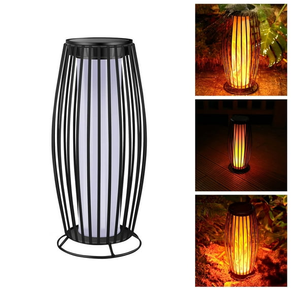 Solar Outdoor Floor Lamp Flickering Solar Outdoor Light Solar Outdoor ...