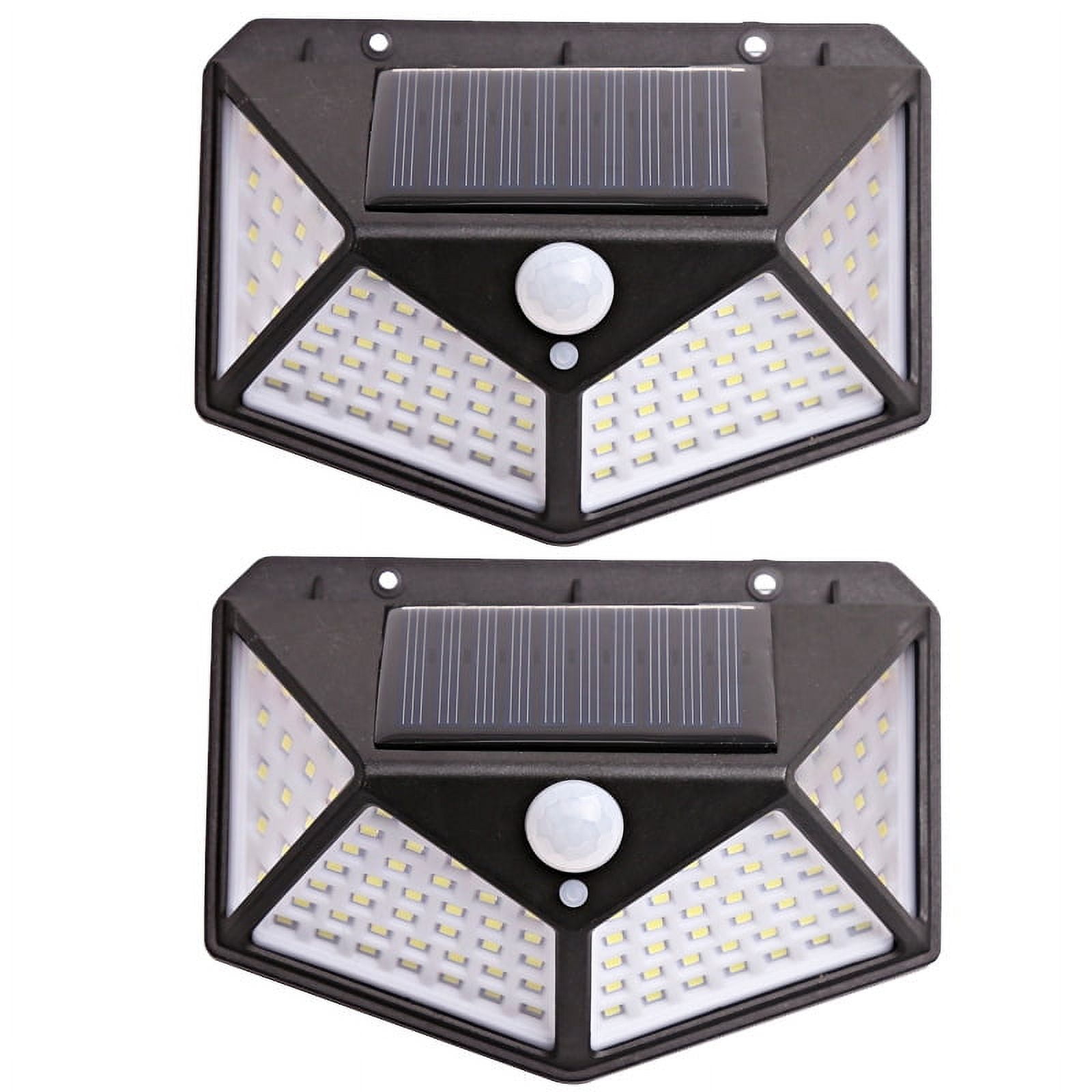 Solar Outdoor Lights, 100 LED Solar Motion Lights Outdoor Waterproof ...