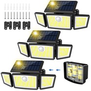 Beyond Bright X3 Motion Activated Ultra Bright Solar Flood Light, 270 ...