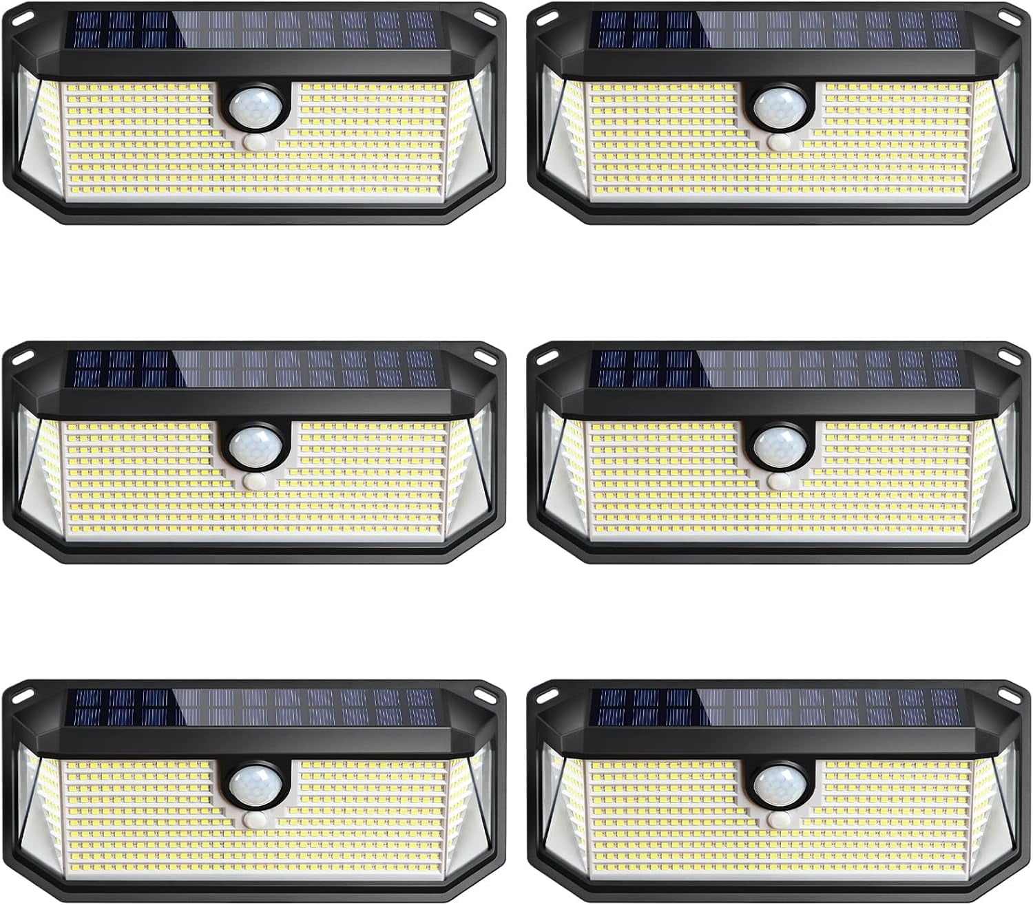 Solar Outdoor Lights, 4000LM 388 LEDs Motion Sensor Outdoor Light, IP65 ...