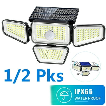 Beyond Bright X3 Ultra Bright Solar Flood Light, 270 Degree Beam ...