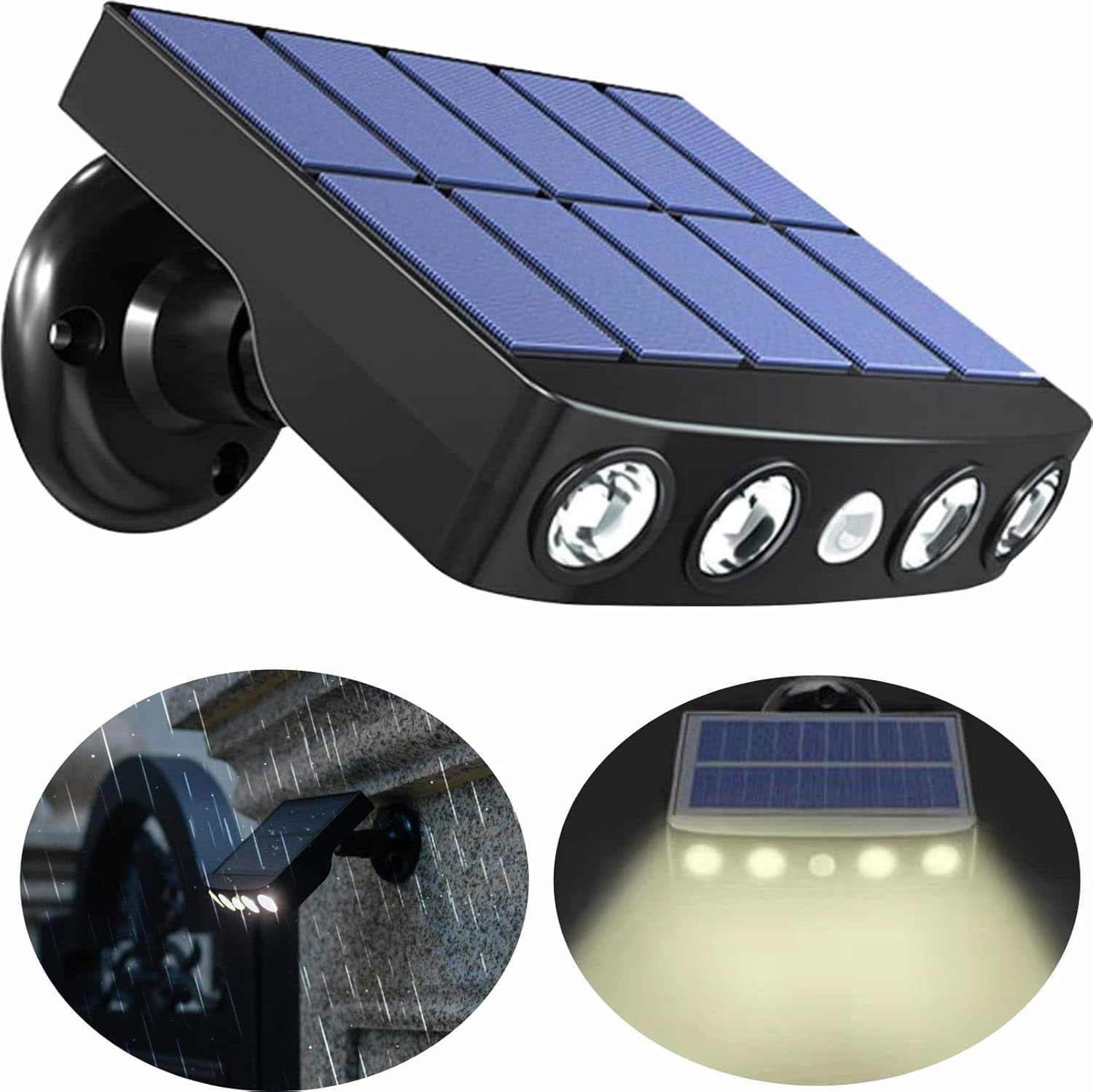 Solar Outdoor Lights Motion Waterproof Led Garden Lights Super Bright ...