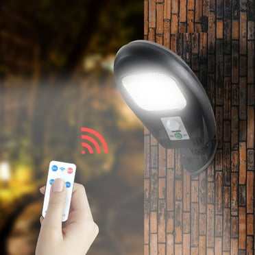 Outdoor Solar Street Lights with Remote Control, 3 Lighting Modes ...