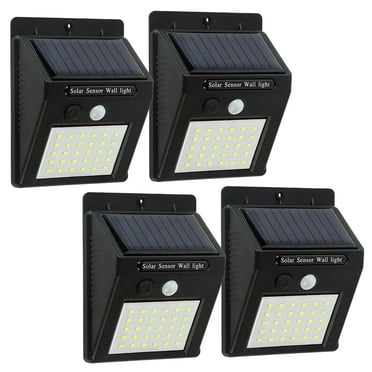 TorchStar Led Solar Motion Sensor Lights, Wireless Outdoor Wall Lights ...
