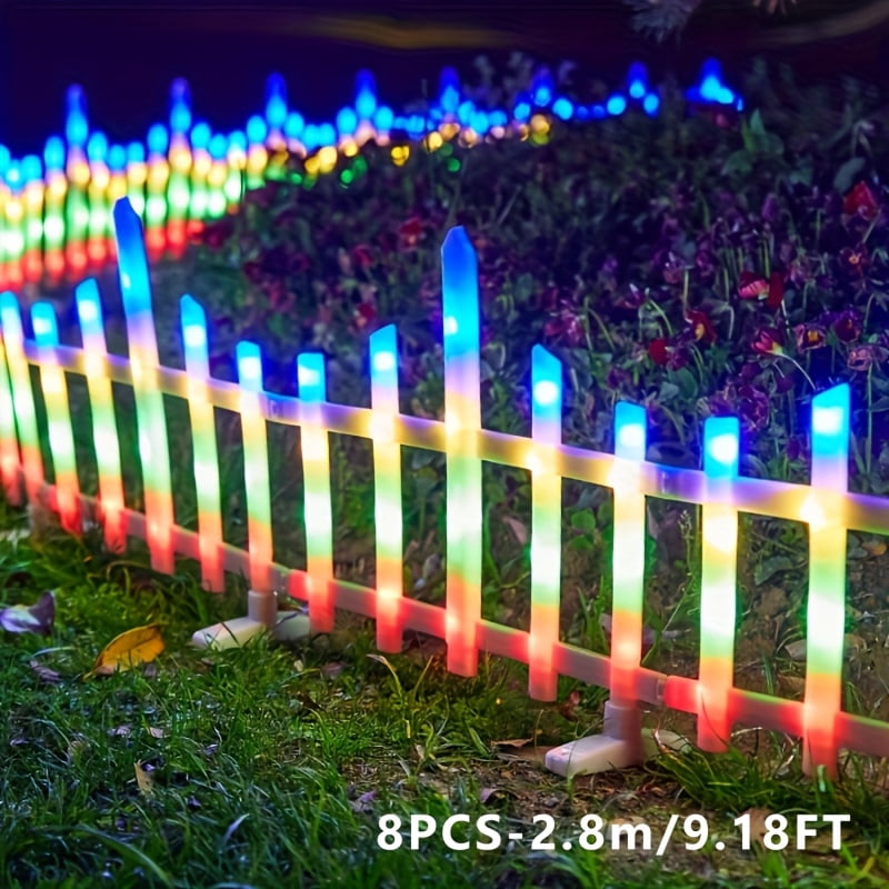 Solar Outdoor String Lights, 5/8/10 Packs, 20 Flashing Modes, 3600mAh ...
