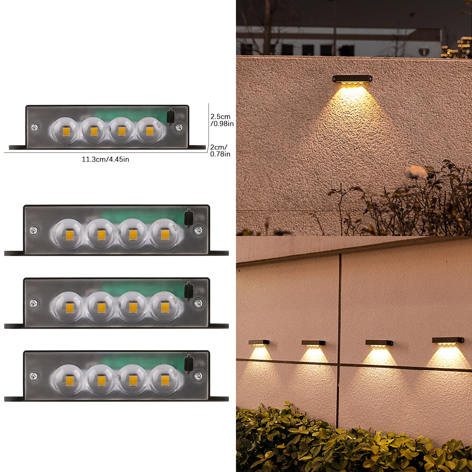 Solar Outdoor Wall Light, Energy-saving Led, Waterproof Design, Modern ...
