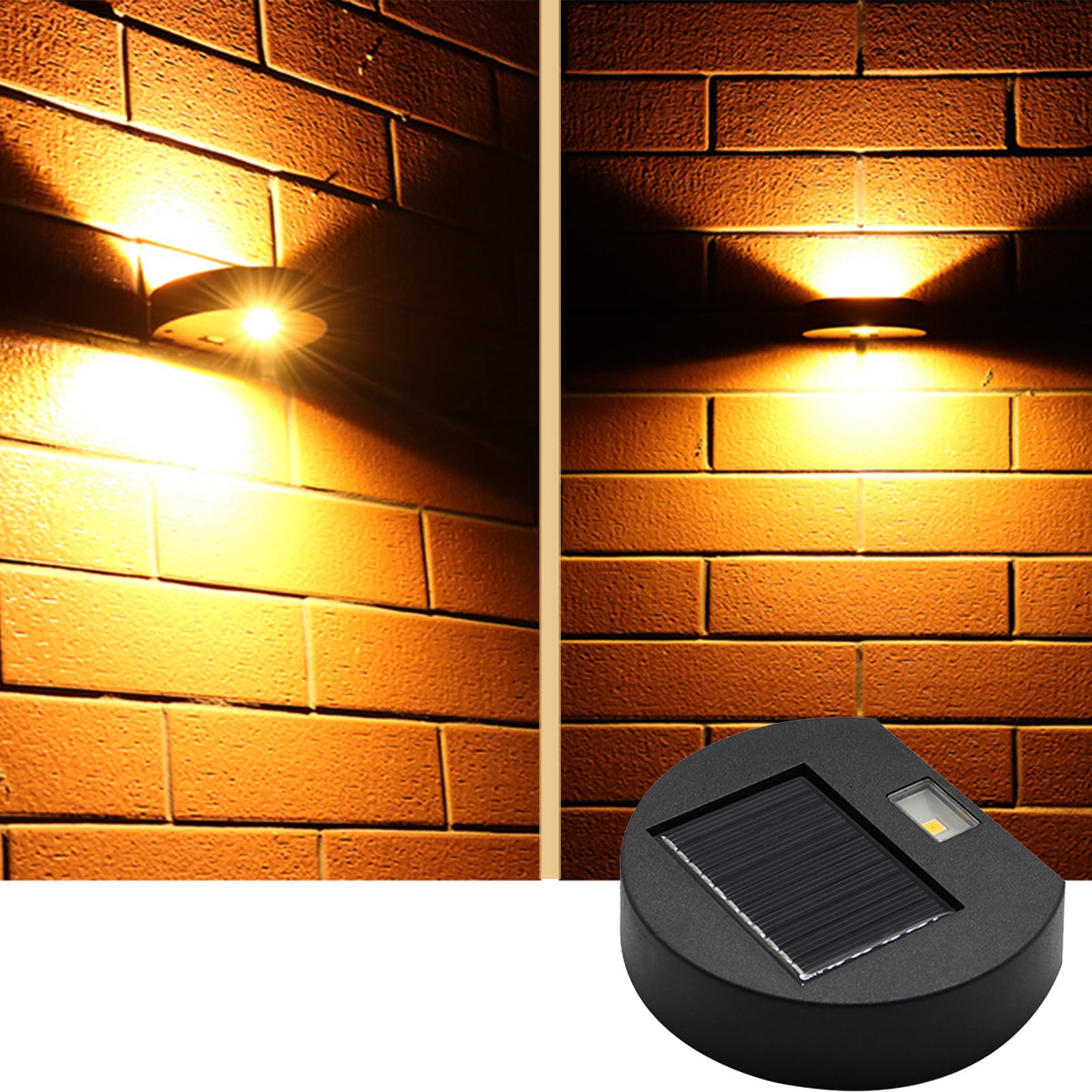 Solar Outdoor Wall Lights | Modern Garden Fence Decor | Up Down ...
